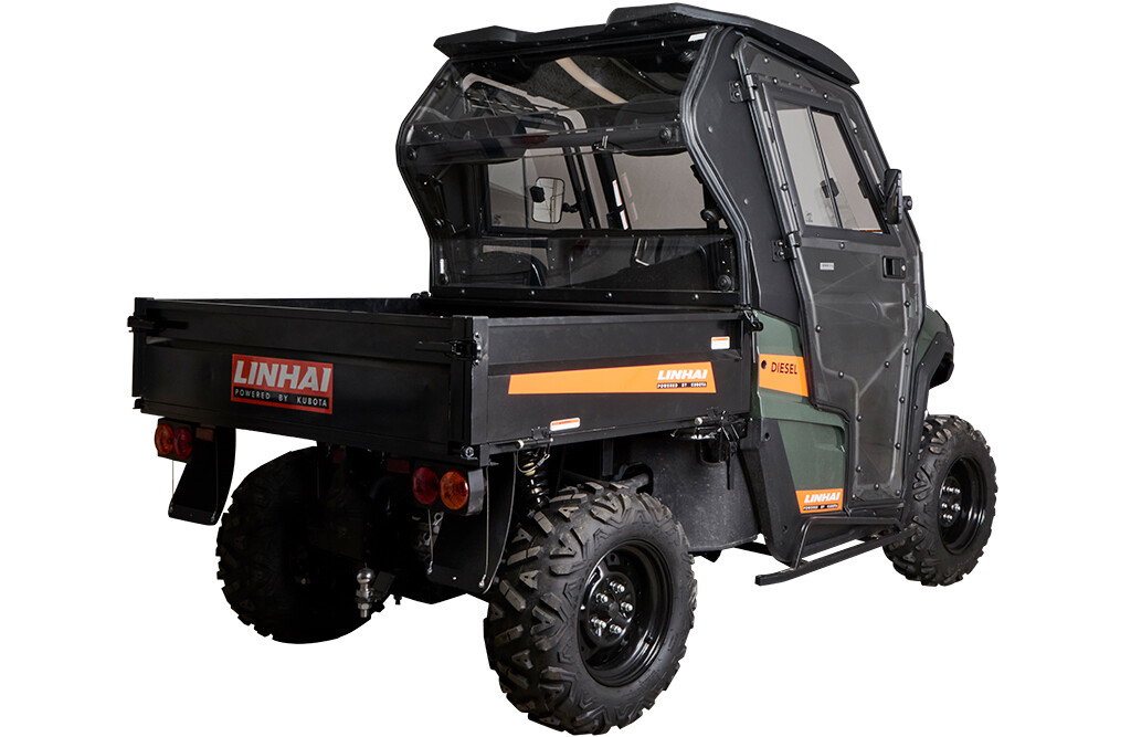 LINHAI UTV Diesel 1100 4x4 mit Kabine, T1a Straßenzulassung