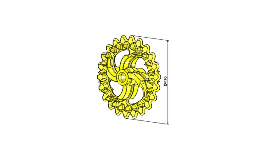 Crosskill-Ring, Ø 470 mm | Drainagen, Acker und Pflüge | P.Lindberg