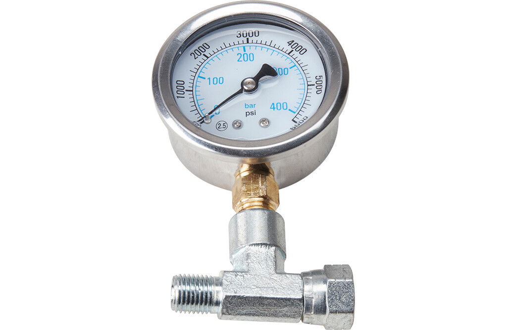 Manometer mit T-Stück | P.Lindberg