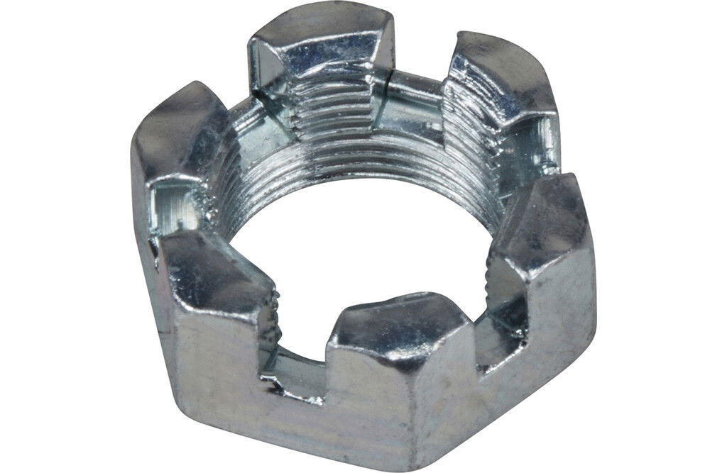 Kronenmutter (dünn) M24, Klasse A | P.Lindberg