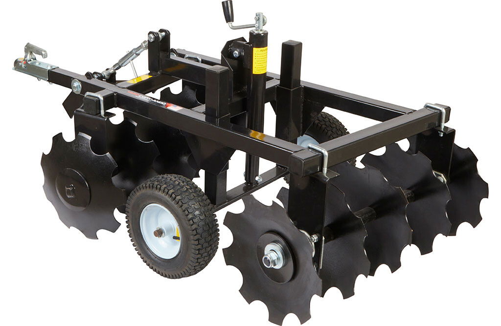 Scheibenegge für Kleintraktor, Quad & ATV, 83cm